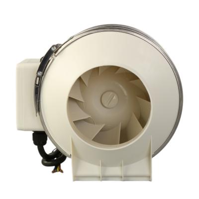 China Customized Logo 4/5/6/8 Inch Plastic Axial Air Flow Inline Duct Fan for 248-840 Air Flow for sale