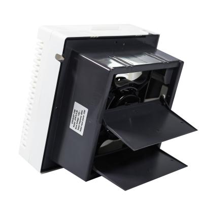 China Plastic Blade White Wall Mounted Bathroom Extractor Suction Exhaust Fan for Home for sale
