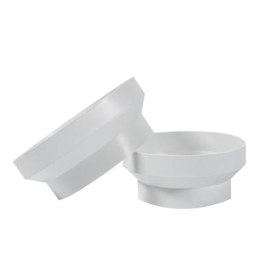 Cina 100 mm quadrato griglia di plastica bianco PP conduttore di ventilazione estratto ventilatore con reti per insetti in vendita
