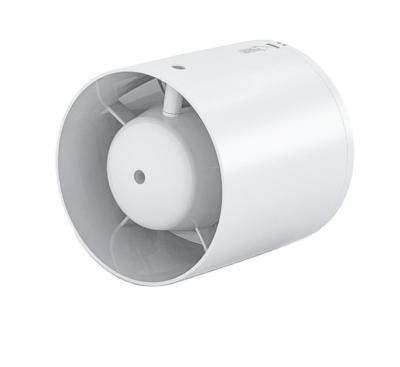 China Laag geluid 5 inch witte kas groei tent wand montage extractor uitlaatventilator voor het voordeel Te koop