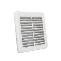 China Mass Production Round Return Air Grille Ventilation Duct Diffuser 240V Silver with Fly Screen for sale