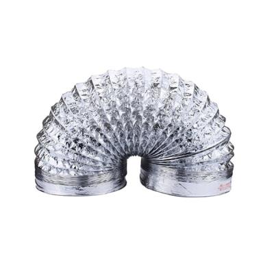 China 120V Voltage Plastic Flexible Aluminum Duct Hose for High Temperature Air Ventilation for sale