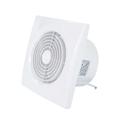 China 6 8 Inch Bathroom Window Wall Mounted Shutter Air Extractor Fan with Plastic Blade for sale