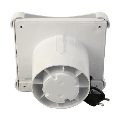 Chine Ventilateur de ventilation ultra silencieux de salle de bain de 100 mm avec ventilateur d'échappement mural à lumière LED à vendre
