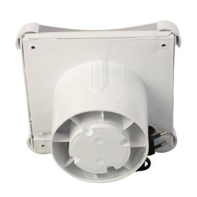 China Ventilador de ventilação ultra silencioso de banheiro de 100 mm com ventilador de escape montado na parede com luz LED à venda