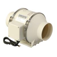 China OEM ODM Multi Speed Inline Duct Fan 100mm IP44 Waterproof ABS Ventilation for sale