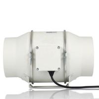 China 8 Inch 250mm Customizable Silent Mixed Flow Inline Duct Fan IP44 3 Year Warranty for sale