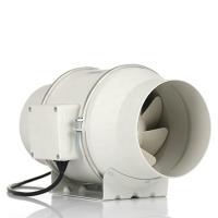 China 8 Inch 250mm Customizable Silent Mixed Flow Inline Duct Fan IP44 3 Year Warranty for sale