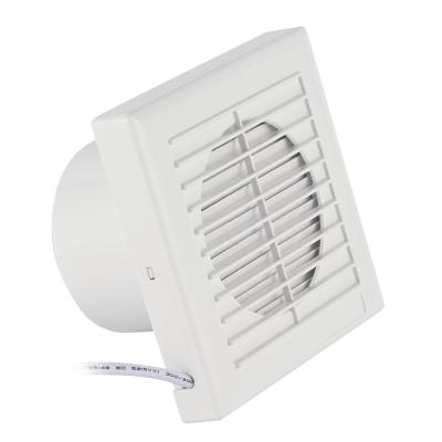 Cina Ingrosso 6 8 pollici 220V di plastica bagno cucina silenzioso quadrato soffitto montaggio ventilazione ventola di scarico in vendita