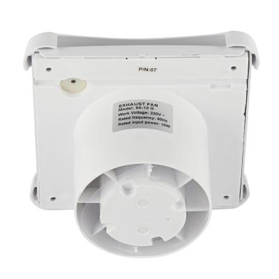 Cina Vendita in grosso di ventilazione silenziosa di plastica da 6 pollici per bagno con ventilatori montati a parete a luce a LED in vendita