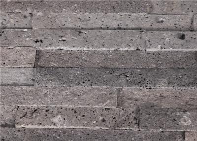 China 150*600mm Natural Grey  Volcanic Rock Lava Stone Wall Tile Stone Tile for sale