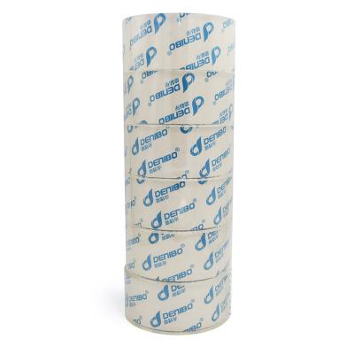 China Ultra-Clear Vision Strong Adhesion BOPP Self Adhesive Logo Tape with Custom Branding for sale