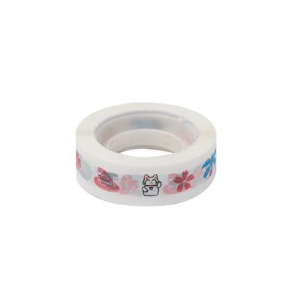 China Good Elongation Stationery Tap High Tensile Strength Super Clear Sealing Tape for sale