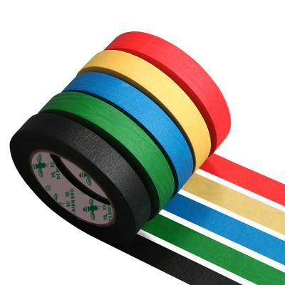 China UV-bestand Hoogtemperatuurmaskerband Waterdicht Hoogtemperatuurmaskerband Te koop