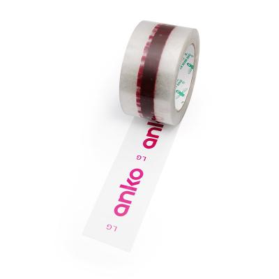 China Transparency Adhesion Printed Packing Tape BOPP Film for sale