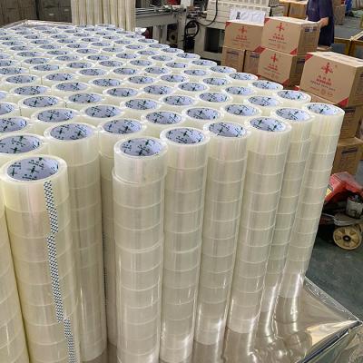 China Bopp Kleefband Voor Verpakking En Karton Afdichting Transparante for sale