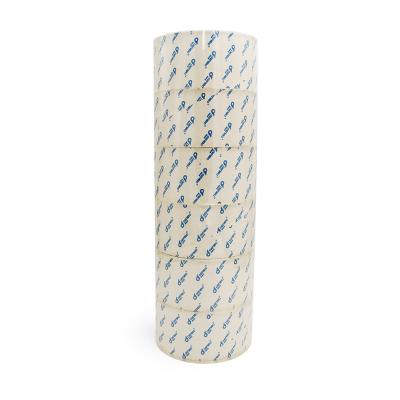 Cina BOPP Nastro adesivo di tenuta per imballaggio giallo giallastro 6 rotoli in vendita