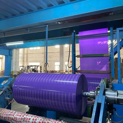 Cina Con logo viola BOPP stampato Jumbo Roll in vendita