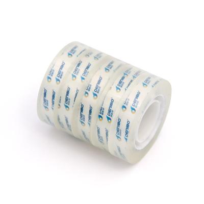China Super Clear Adhesive Glue BOPP Stationery Tape Customized Service for sale