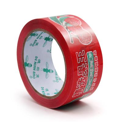 China BOPP Sticky Roll Shipping Tape With Logo For Packing Cartons 100y/200y for sale