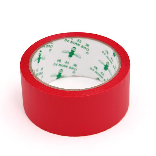 Quality Matte Bright Red Bopp Packing Color Tape For Carton Sealing And Masking for sale