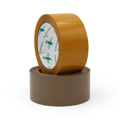 China Bruine BOPP-pakketband voor het verzegelen van de verzending for sale