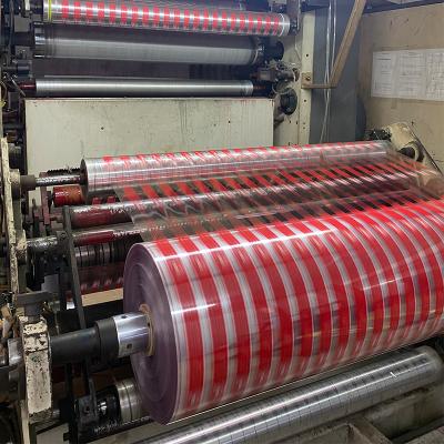 China Cintas impresas Jumbo Roll 1.28*4000m Fabricación de cintas de embalaje Bopp en venta