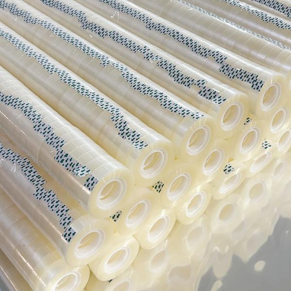 Quality White Clear Stationery Tapes High Adhesive Power Bopp Adhesive Tape  for sale