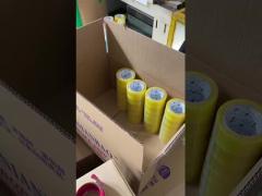 UV Resistant Professional Fragile Tape 2.2 Mil Polypropylene Material
