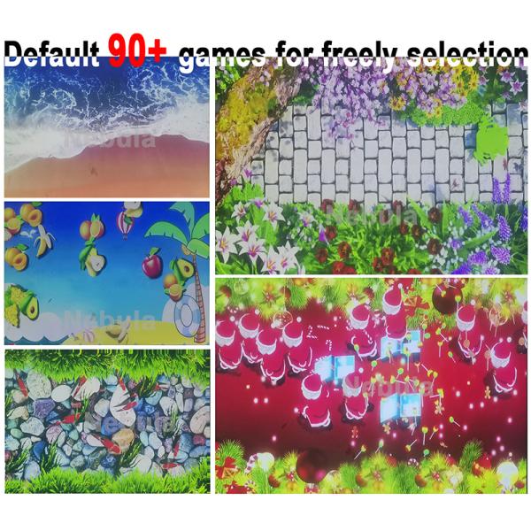 Quality Outdoor Interactive Wall Floor Projection System for Kids for sale