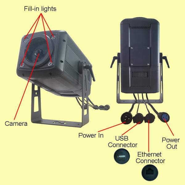 Quality 1000LM OUTDOOR INTERACTIVE DIGITAL PROJECTOR WITH EDGE BLENDING for sale