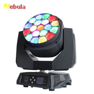 China Nebula 19x15w Led Moving Head Wash Light Big Bee Eye for sale