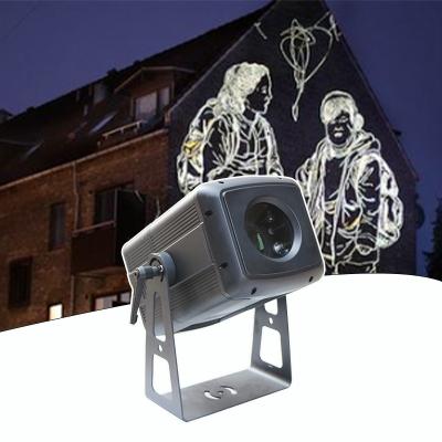 China 200w Non-zoom Waterproof Ip65 Gobo Projector Outdoor Buildings Projector Light for sale