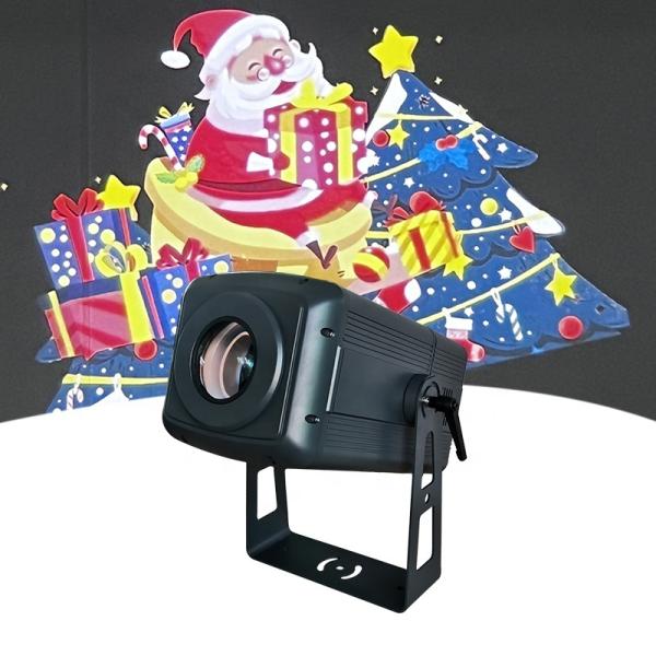 Quality Nebula 100W LED Christmas Advertising Lights Waterproof IP65 Zoom 5 Custom Logos Gobo Projector for sale