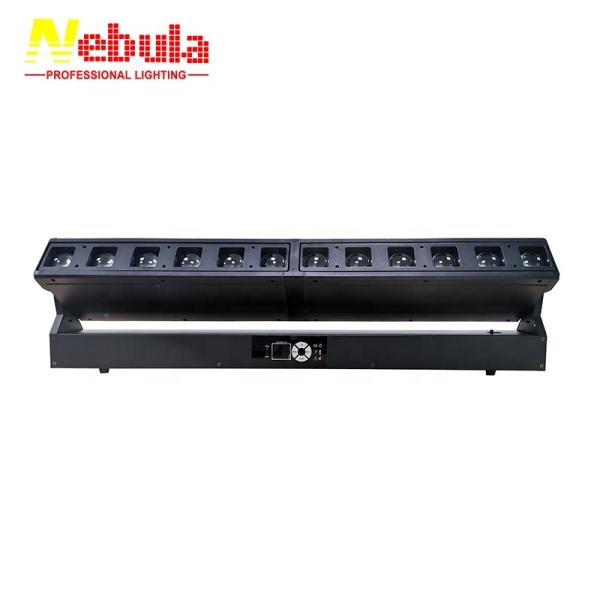 Quality New Arrival 12x40W RGBW 4-in-1 LED Moving Beam Bar with Zoom Pixel IP65 Rated DMX512 Control for sale