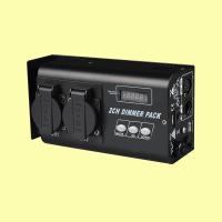 China NEBULA 2 Channel Digital DMX Controller LED Light Switch Box Dimmer Pack for sale