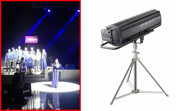 Quality 1000w LED Follow Spot Light for Theater for sale