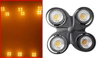 Quality 4pcs of 100w 4 Eye COB LED Warm White Audience Panel Stage Blinder Light COB LED for sale