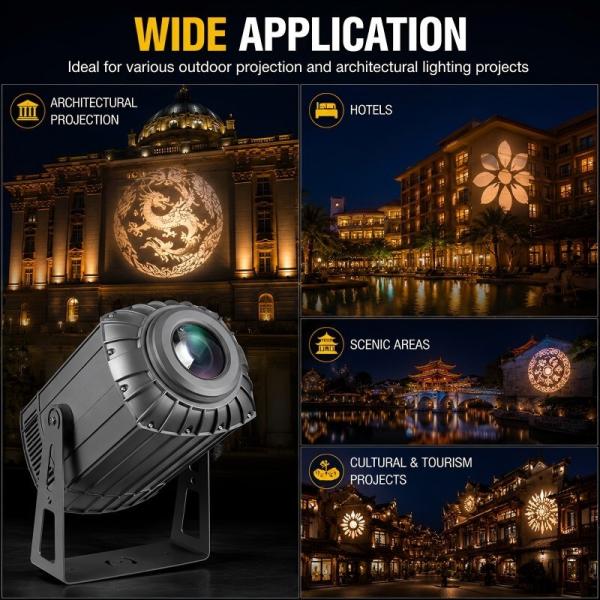 Quality High Quality China LED Zoom Gobo Pattern Projector for Advertising Lights for sale