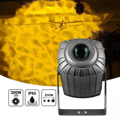 China 300W Outdoor LED Water Wave Projector Light Motorized Zoom IP65 Architectural Lighting for sale