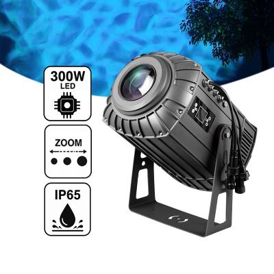 China 300W LED Water Effect Projector Light Outdoor Zoom Waterproof Decorative Projection Lamp for sale