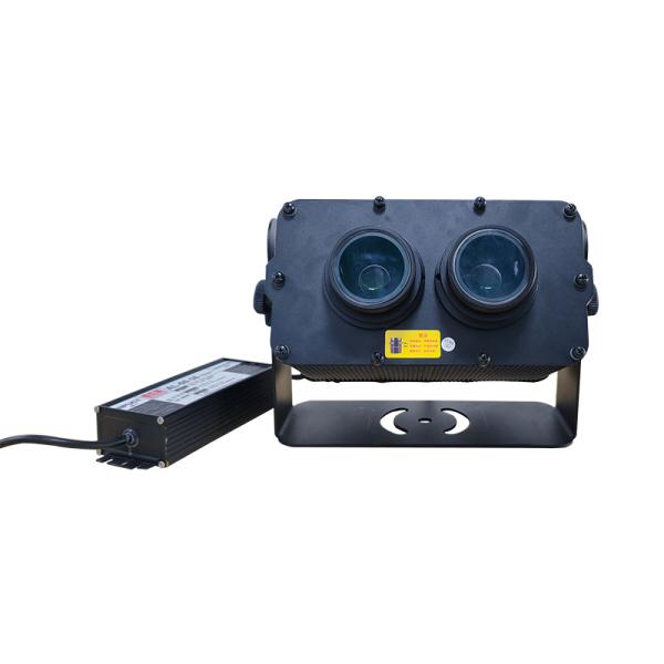 Quality 60W LED Outdoor 2in1 Christmas Gobo Projector Snowflake Pattern Light for sale