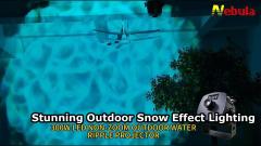 300W LED Non-Zoom Outdoor Water Ripple Projector