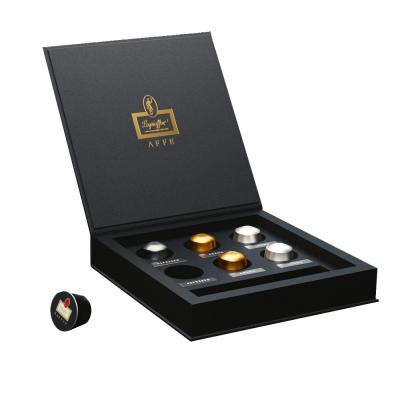 Cina Scatola d'imballaggio della capsula del caffè di nespresso stampata logo su ordinazione in vendita