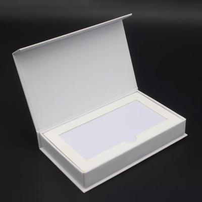 Cina Scatola di carta d'imballaggio di lusso del regalo della carta di credito di affari di dimensione su ordinazione con il coperchio in vendita