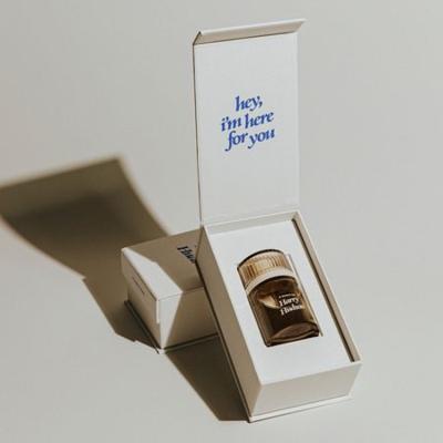 Cina Scatole magnetiche su misura di EVA Foam Glass Bottle Perfume di stile di Logo Printed Luxury 30ML 50ML in vendita