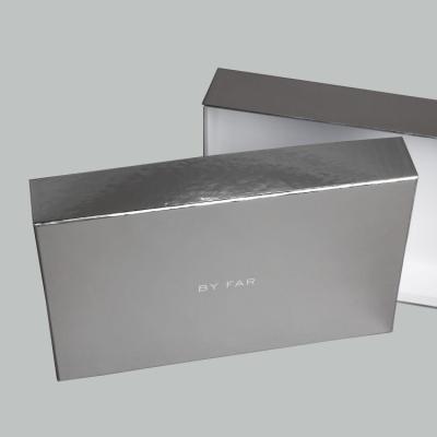 Cina Coperchio spesso rigido su ordinazione del contenitore di regalo ed alto e basso di lusso bassi due strati un imballaggio di 2 del pezzo contenitori di regalo in vendita