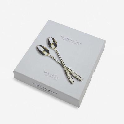 Cina Confezione regalo personalizzata per coltello da chef di burro in cartone Confezione regalo Cucchiai vuoti Forchette e coltelli in vendita