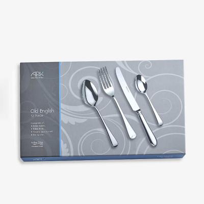 Cina Confezione regalo personalizzata per coltello da chef di burro in cartone Confezione regalo Cucchiai vuoti Forchette e coltelli in vendita