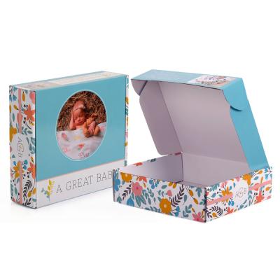 Cina Contenitore di carta amichevole ondulato su ordinazione di bollettino di spedizione dell'OEM Eco di Toy Gift Fold Box che imballa con il logo in vendita
